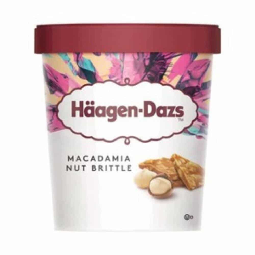 Helado Sabor A Vainilla Con Macadamia HÄAGEN-DAZS 473 ml - Supermaxi