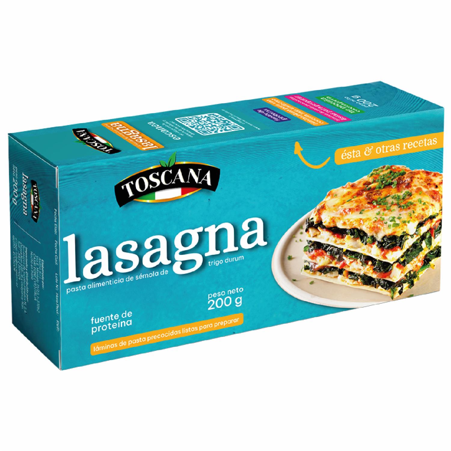 Lasagna Precocida TOSCANA 200 G - Supermaxi