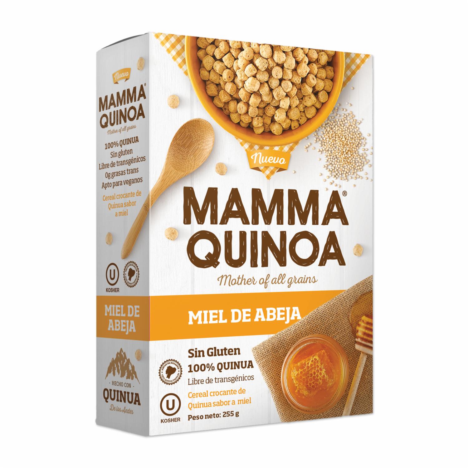 Barra Energética Quinoa Cereal Miel Abeja MAMMA QUINOA 255 g - Supermaxi
