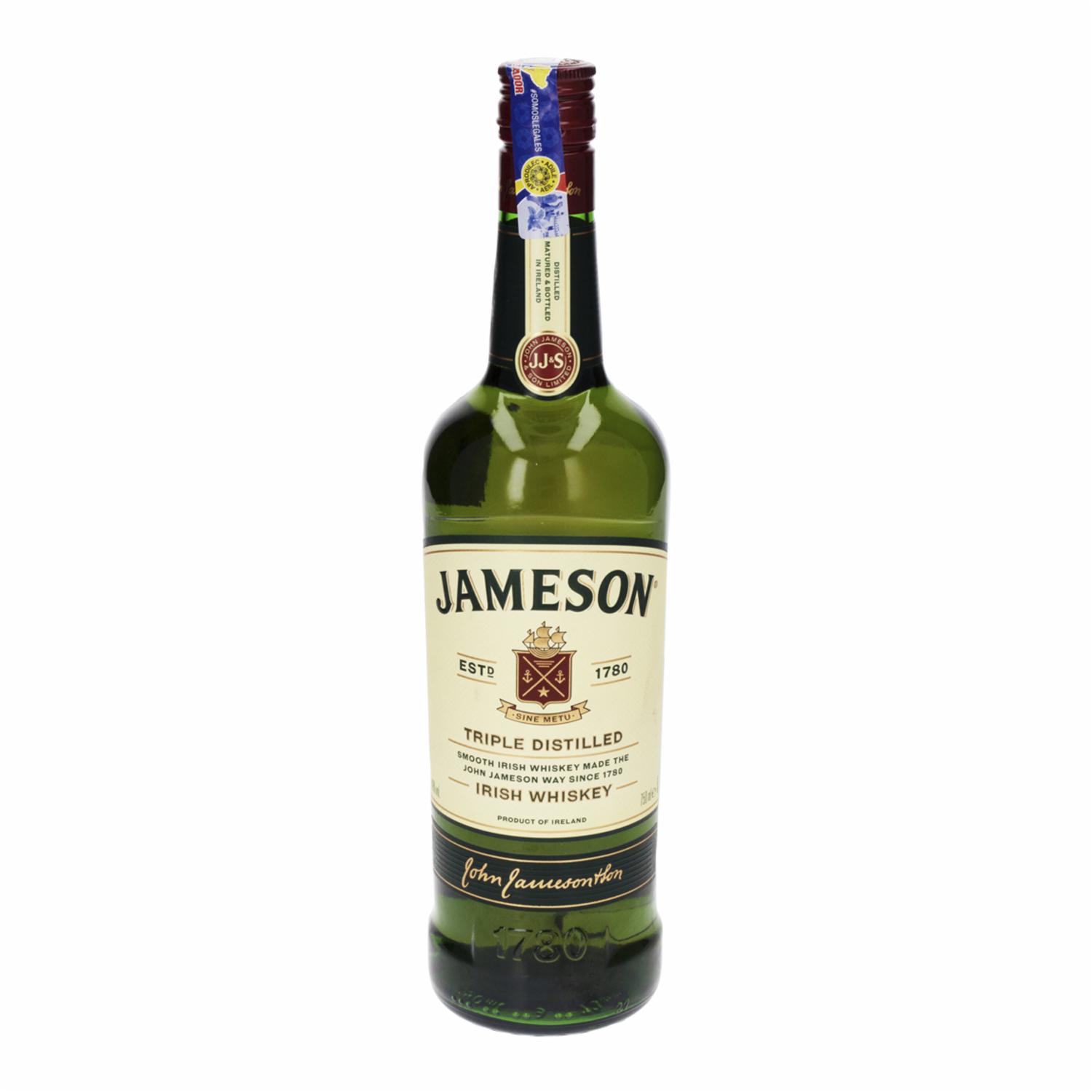 Whisky Triple Distilled JAMESON 750 Ml - Supermaxi