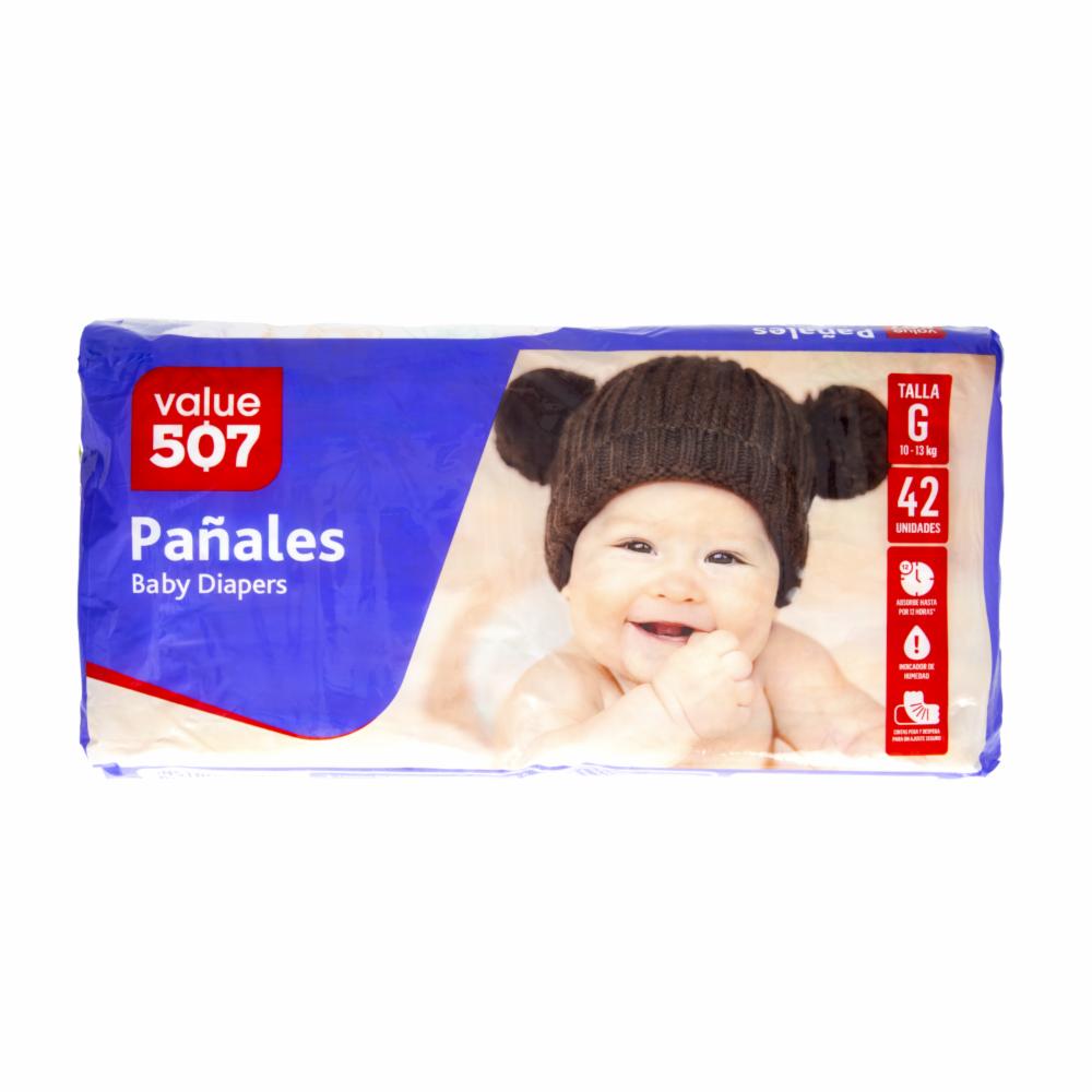 Pañales Mega Grande VALUE 507 X 42 Uds - Supermaxi