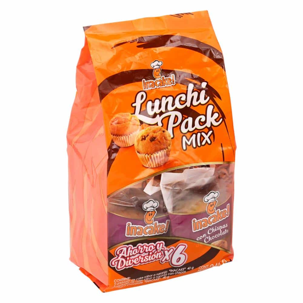 Lunchy Pack Mix x6 INACAKE! 240g - Supermaxi