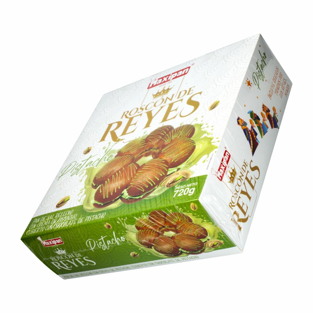 Rosca De Reyes De Crema De Pistachos MAXIPAN 720 G - Supermaxi