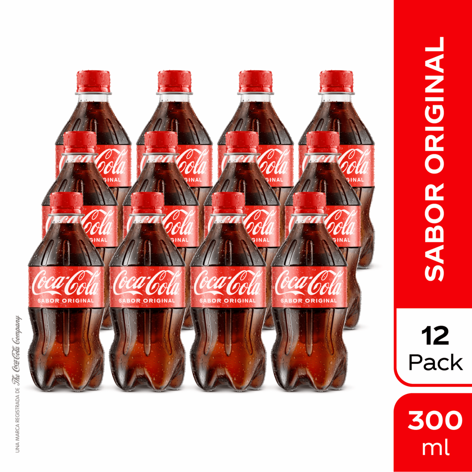 Bebida Gaseosa Sabor Original COCA-COLA 12 X 300 Ml - Supermaxi