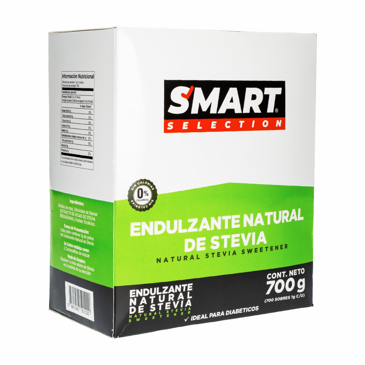 Endulzante Natural De Stevia SMART SELECTION 700 G - Supermaxi