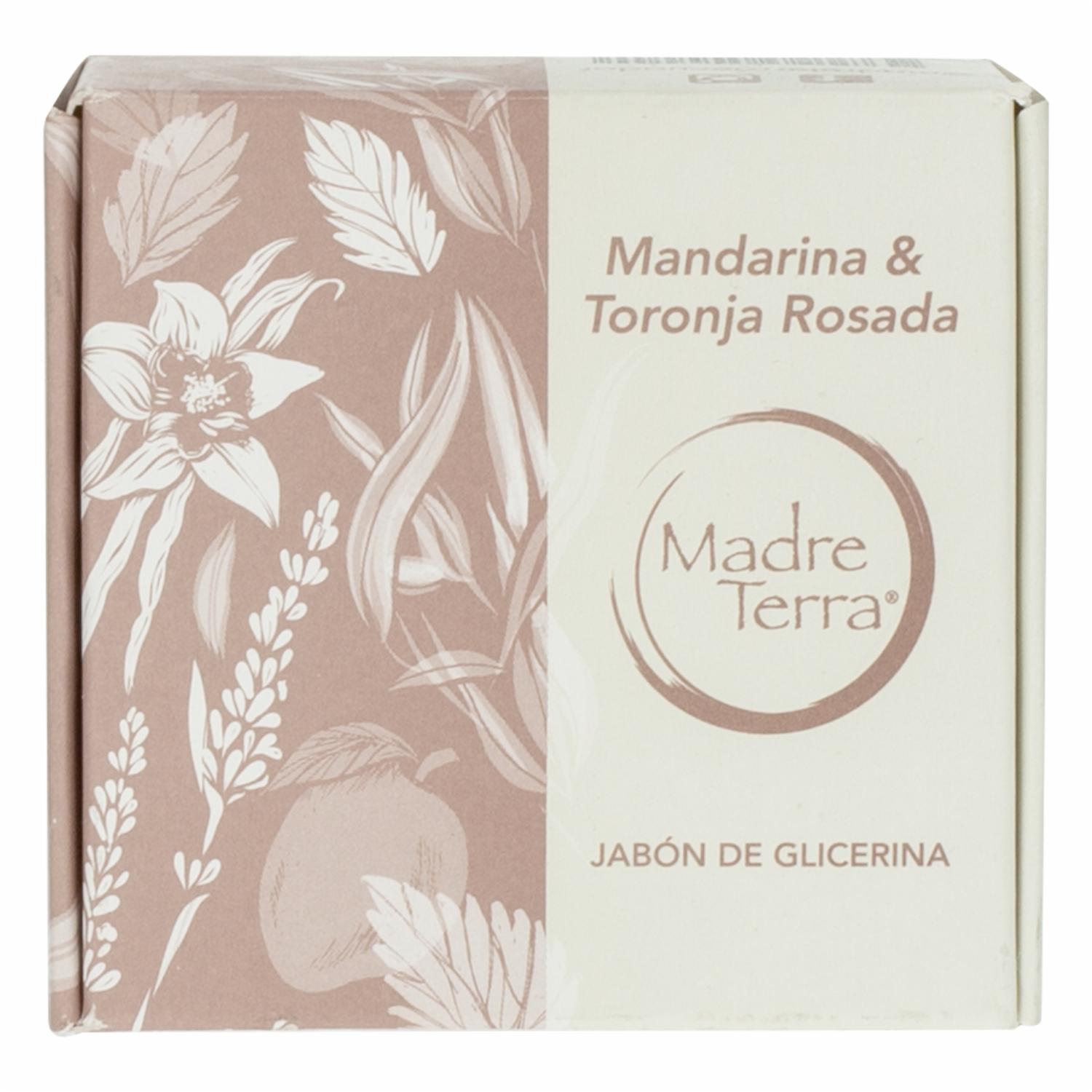 Jabón Facial Natural Glicerina Mandarina Con Toronja Roja MADRE TERRA ...