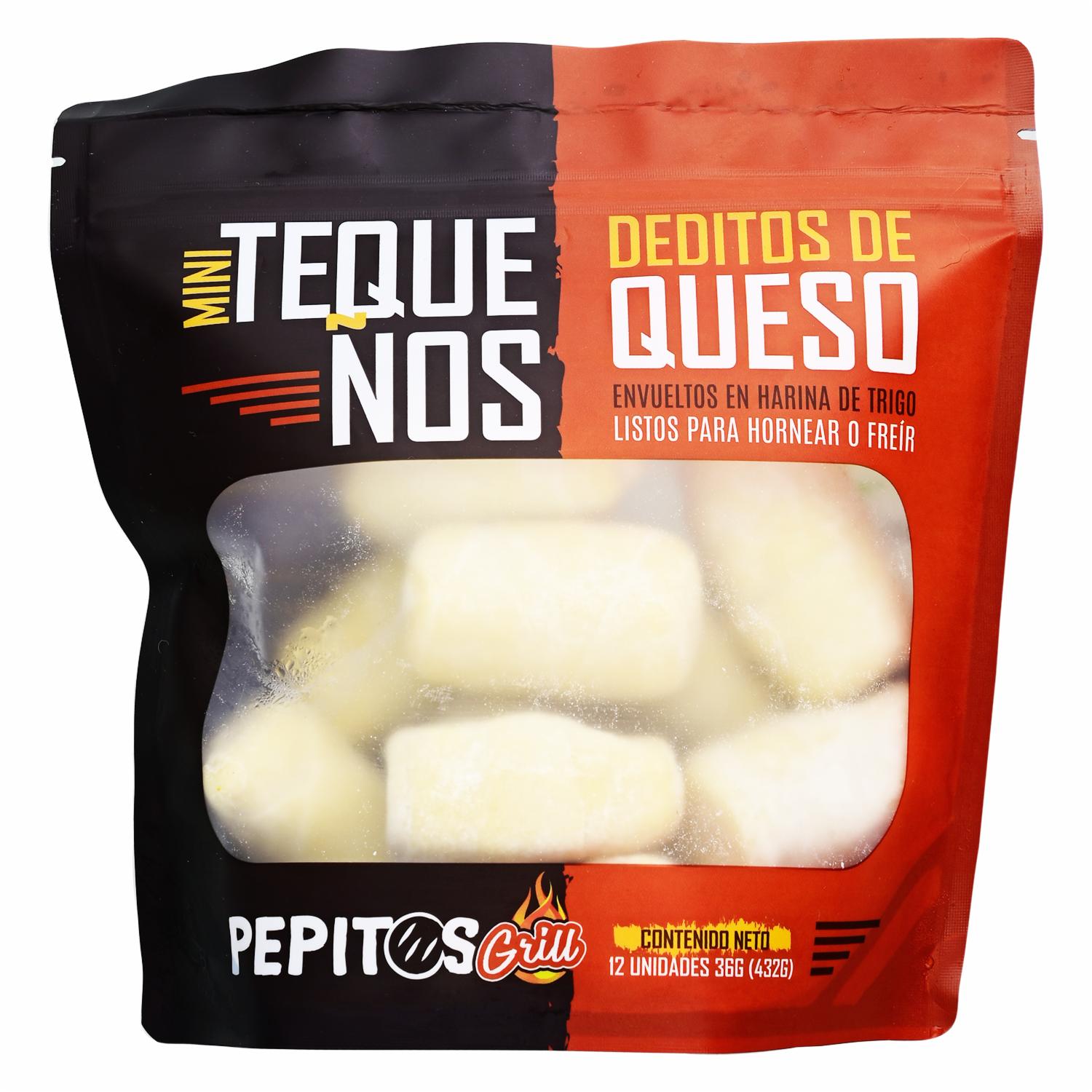 Mini Tequeños Deditos De Queso PEPITOS GRILL X 12 Uds - Supermaxi