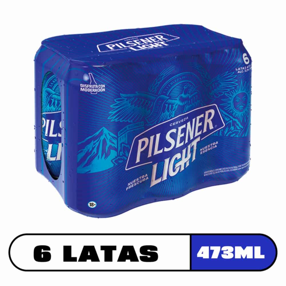 Cerveza Light PILSENER 6 X 473 Ml - Supermaxi