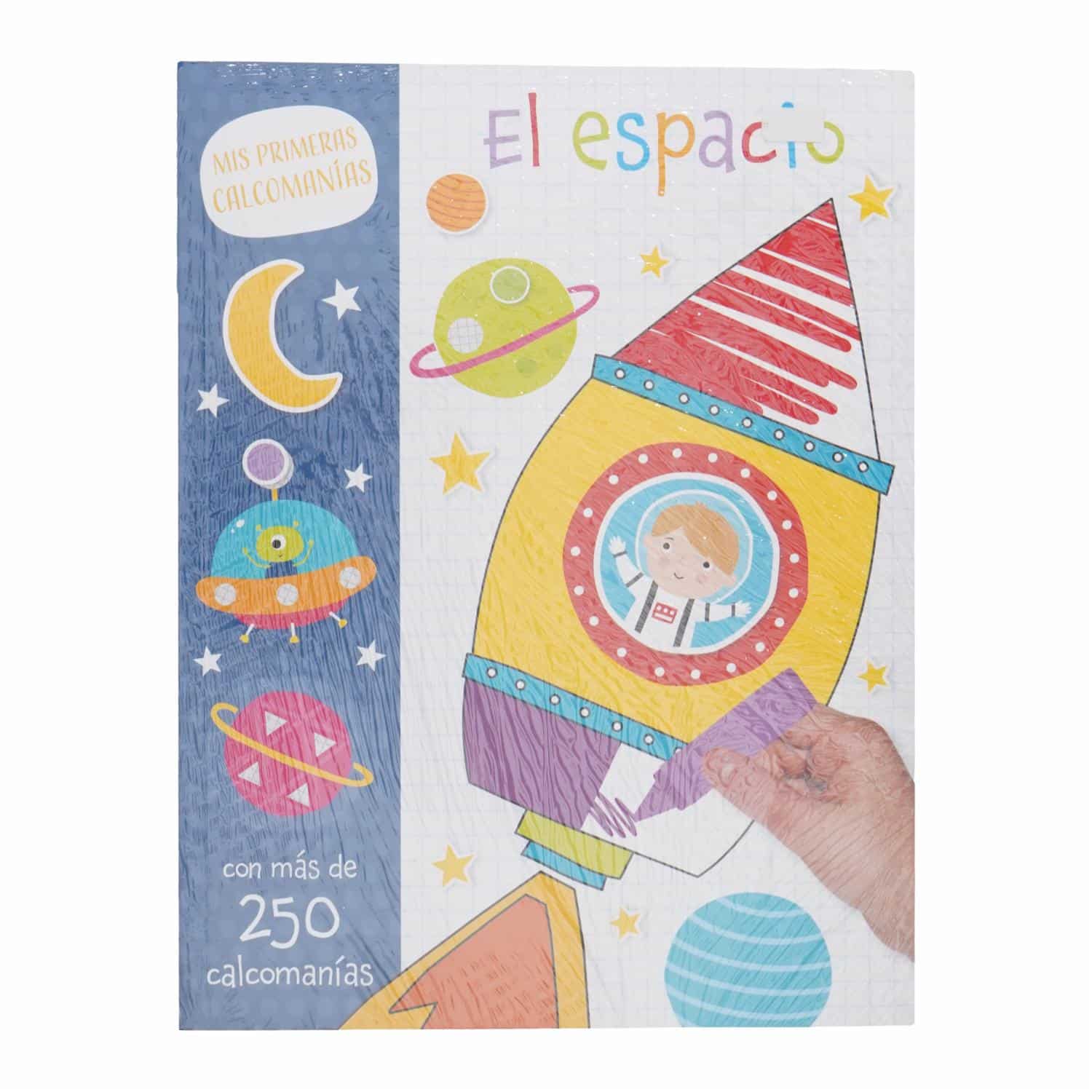 Libro Mis Primeras Calcomanías El Espacio SILVER DOLPHIN 30 Páginas ...