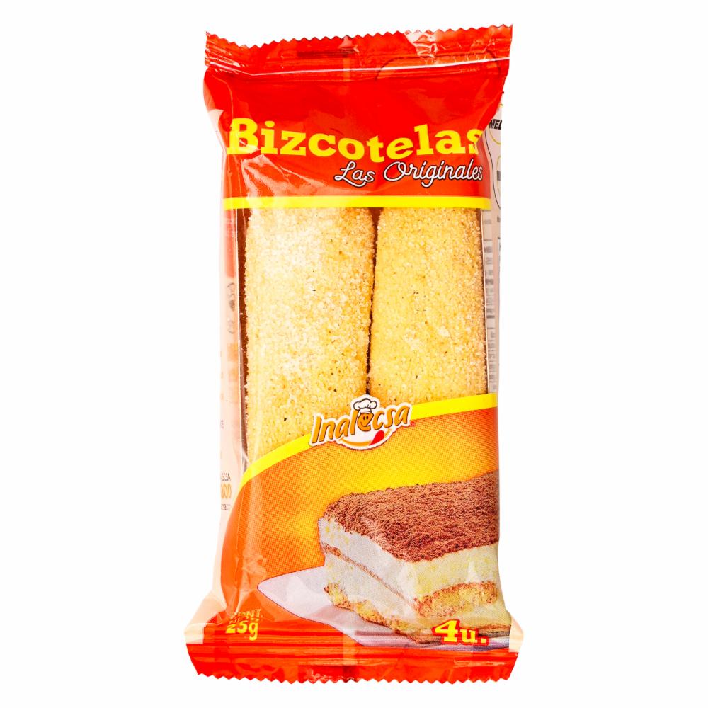 Bizcotelas Sabor Vainilla Las Originales INACAKE! X 4 Uds - Supermaxi