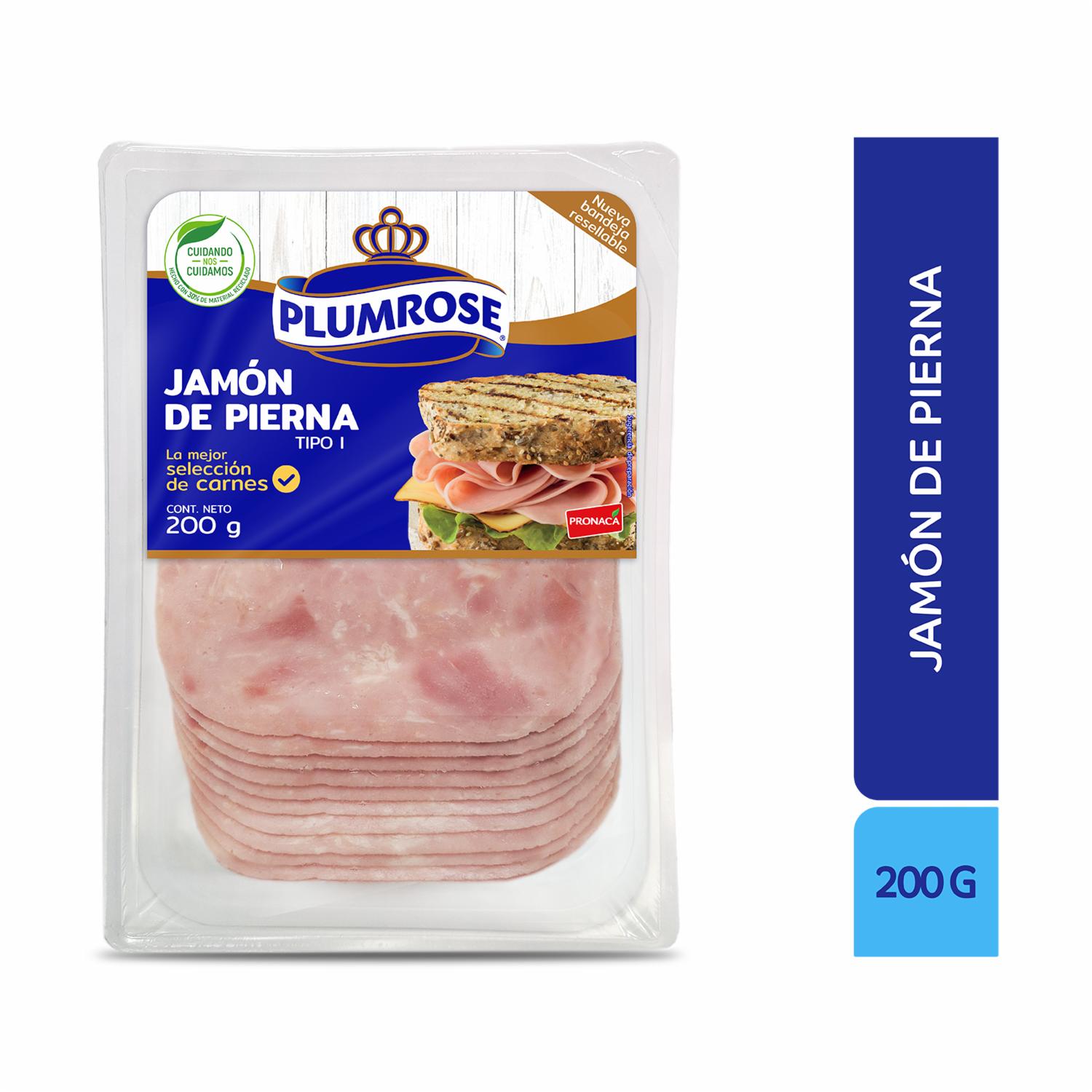 Jamón Pierna PLUMROSE 200 G - Supermaxi