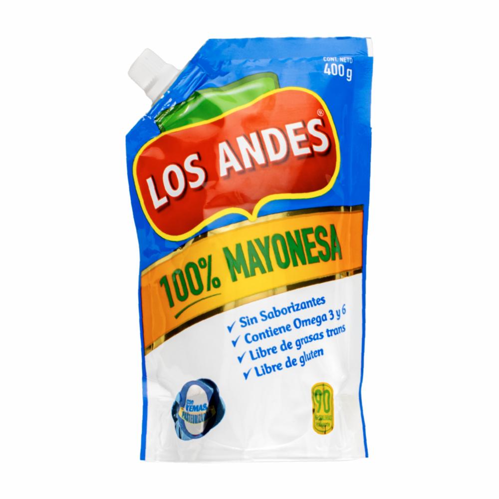 Mayonesa Natural Econopack LOS ANDES 400 G - Supermaxi