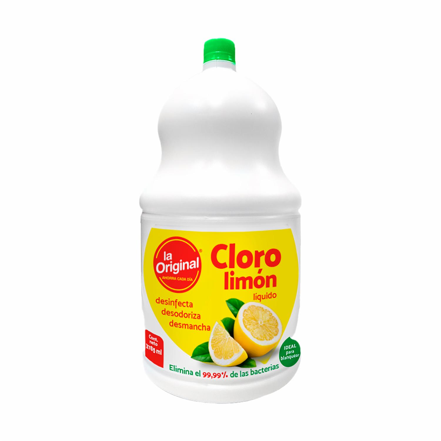 Cloro Líquido Con Aroma A Limón LA ORIGINAL 3785 Ml - Supermaxi