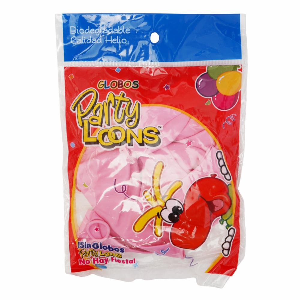 Globo Rosado PARTY LOONS N°12 - Supermaxi