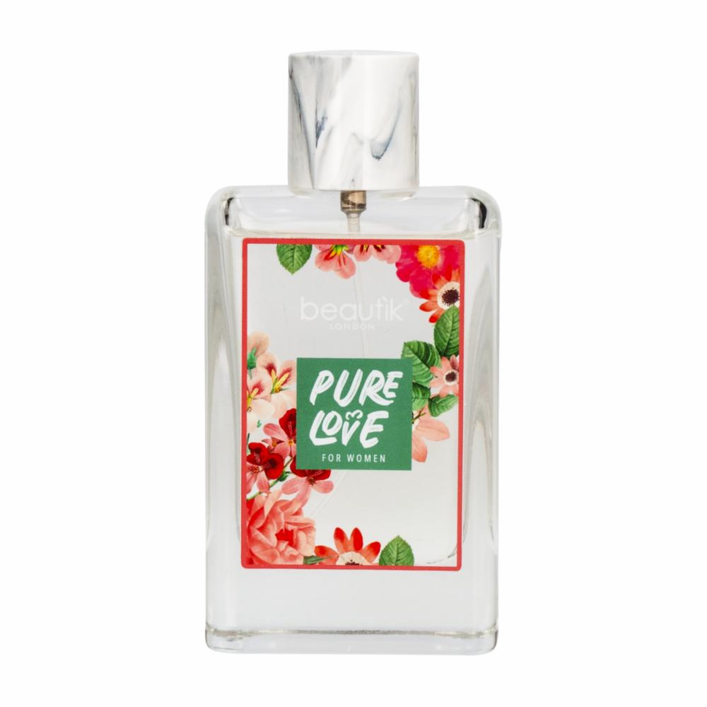 Fragancia Para Dama Pure Love BEAUTÌK LONDON EDT 100 Ml - Supermaxi