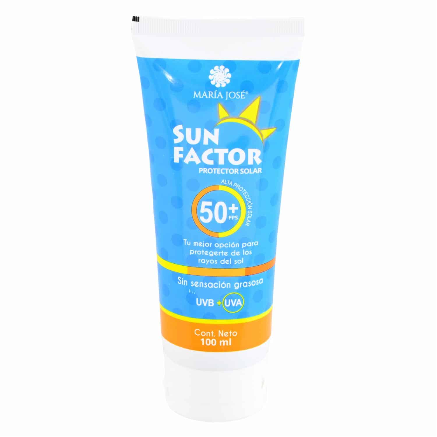 Protector Solar 50+FPS SUN FACTOR 100 Ml - Supermaxi
