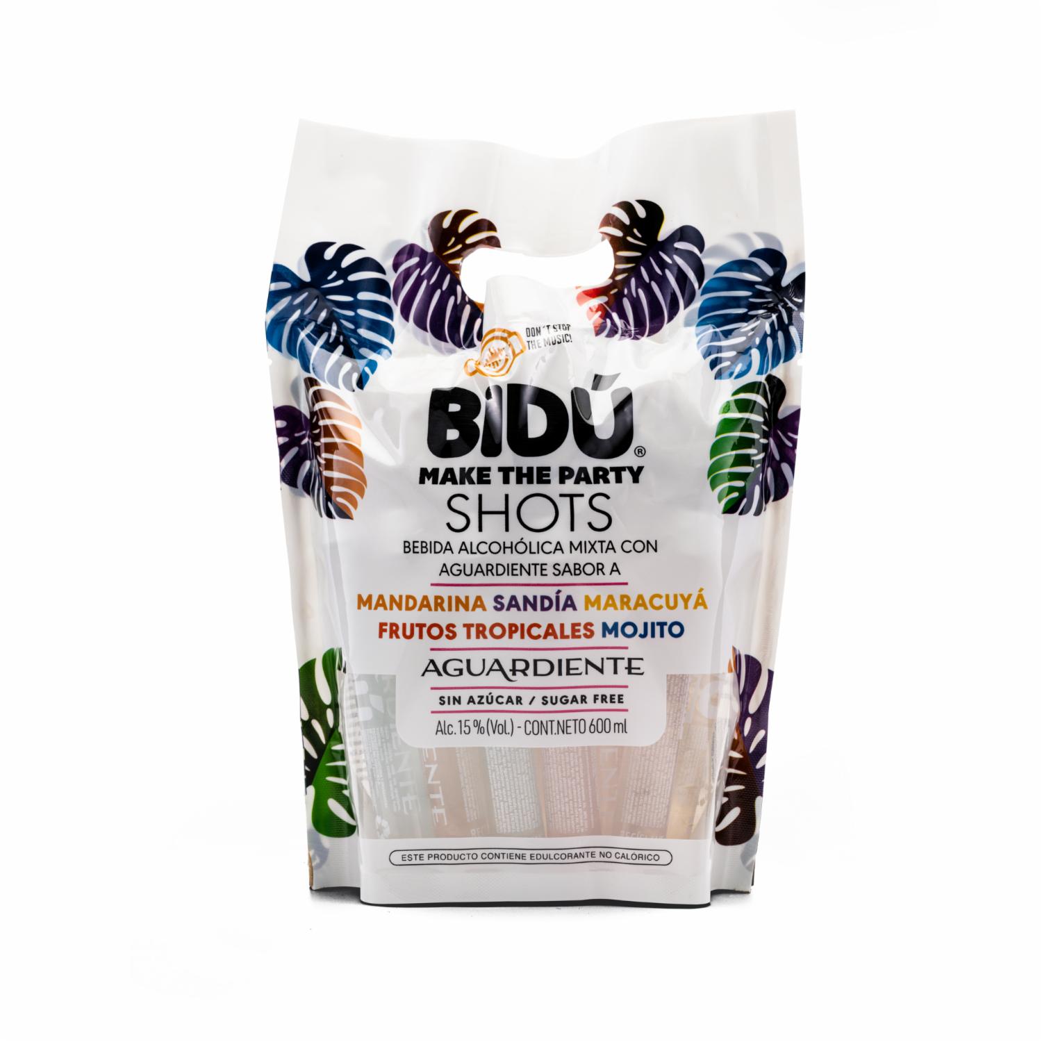 Aguardiente Shot BIDÚ 600 ML - Supermaxi