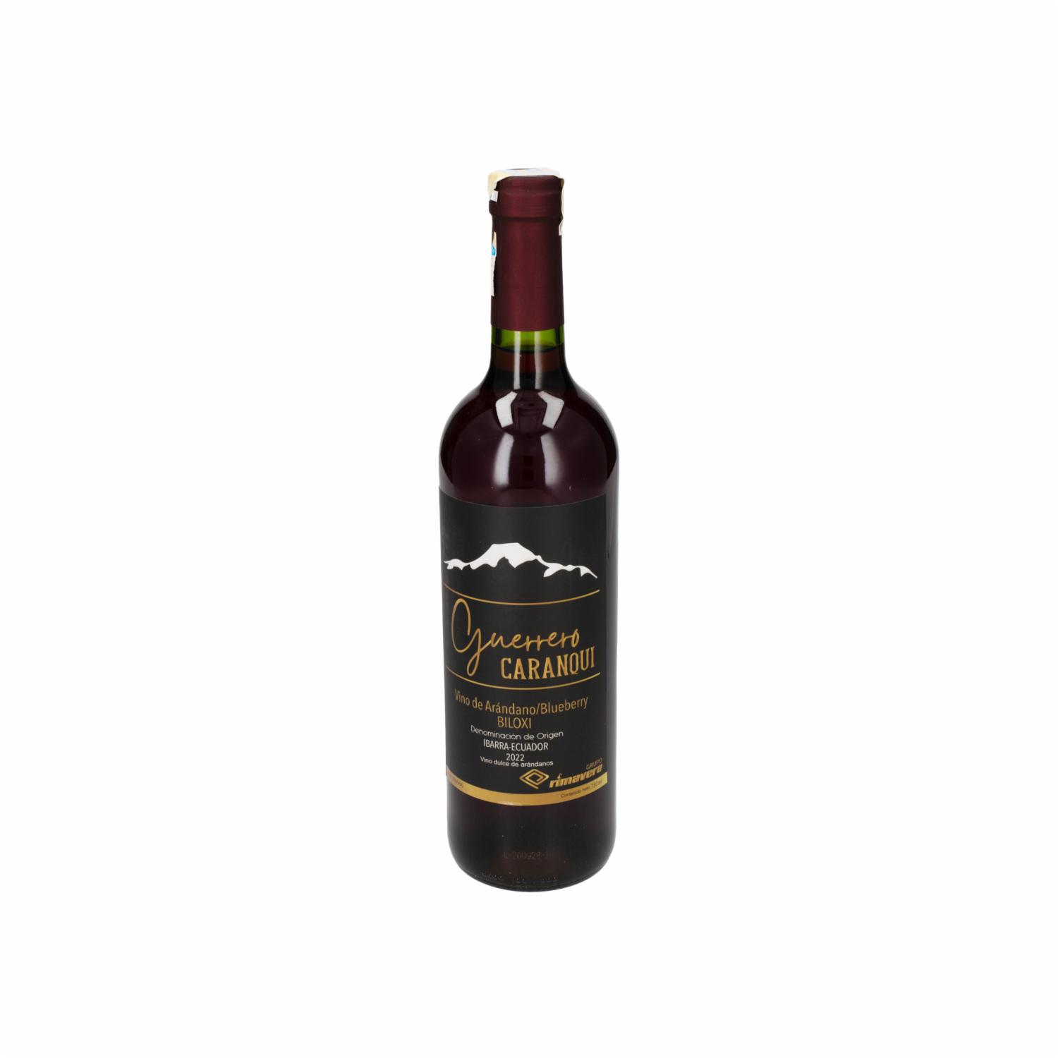 Vino Dulce De Arandano GUERRERO CARANQUI 750 Ml - Supermaxi