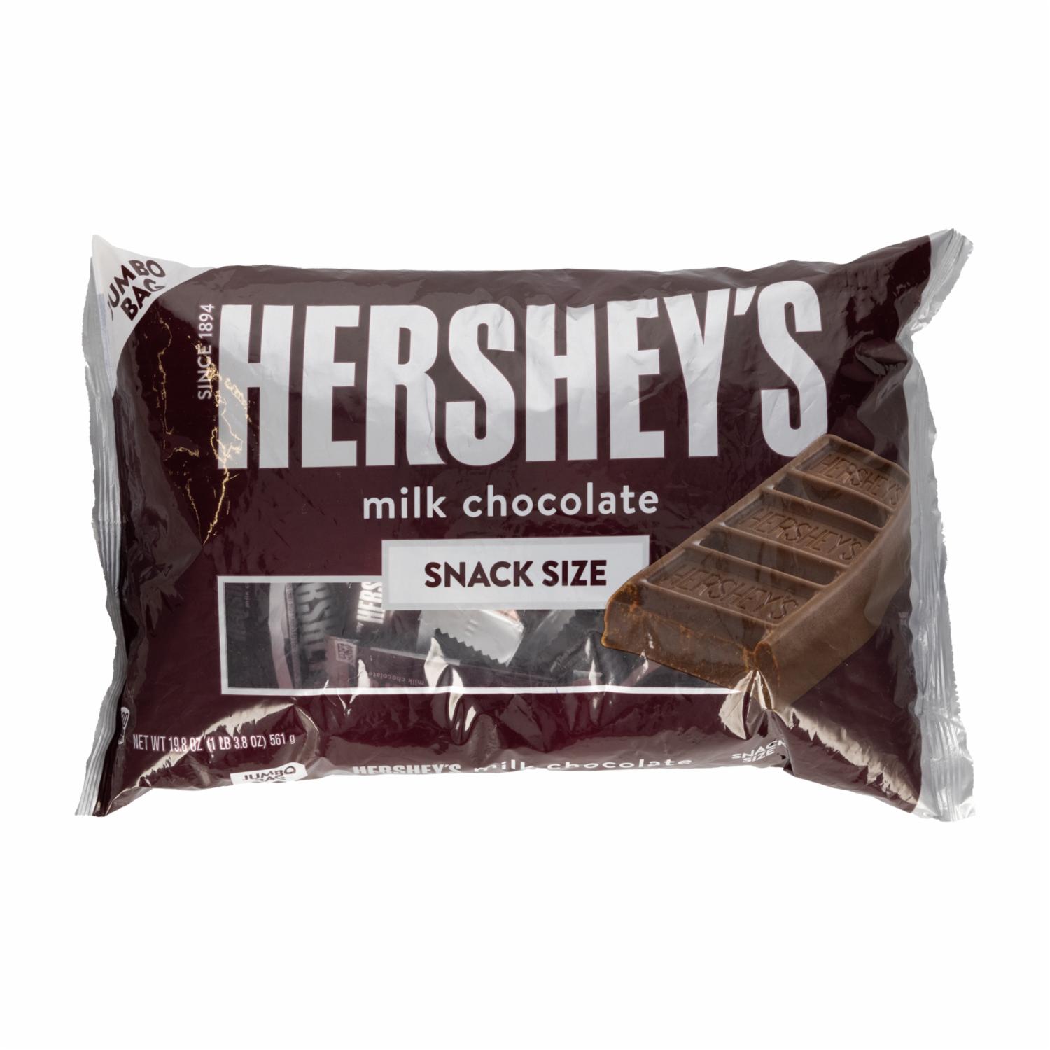 Chocolate Con Leche Snack Size HERSHEY'S 561 G - Supermaxi