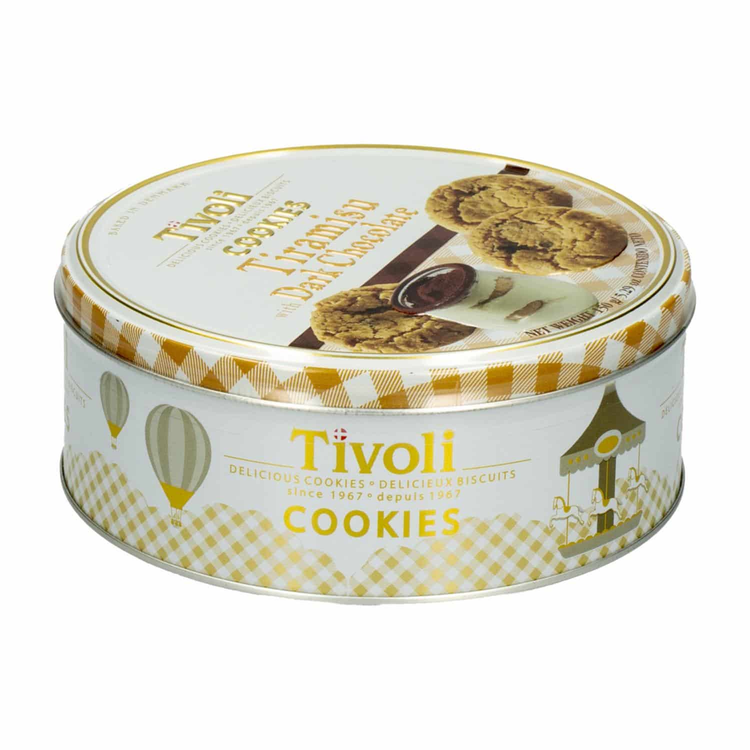 Galletas Tiramisú Chocolate Amargo TIVOLI 150 G - Supermaxi