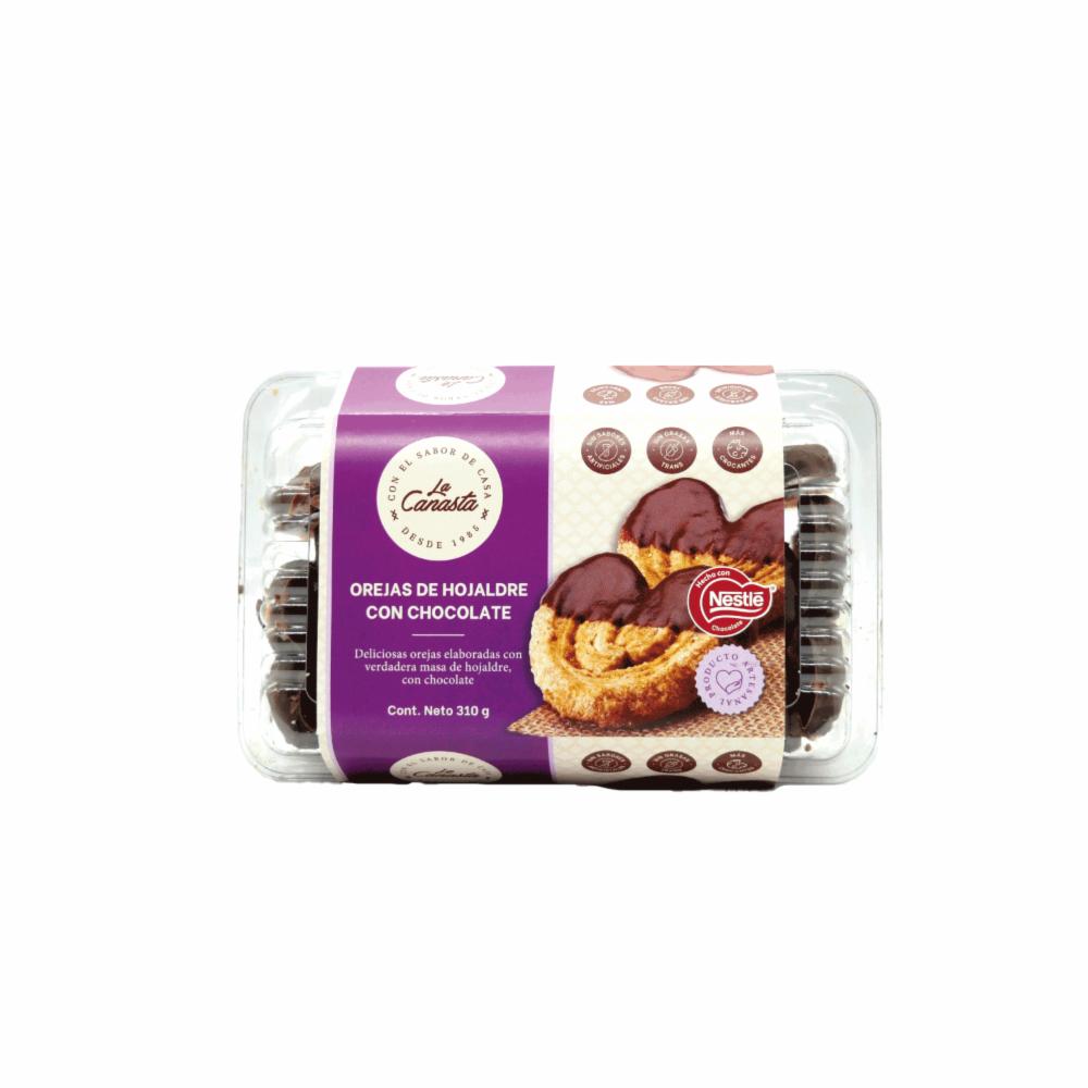 Orejas De Hojaldre Con Chocolate LA CANASTA 310 G - Supermaxi