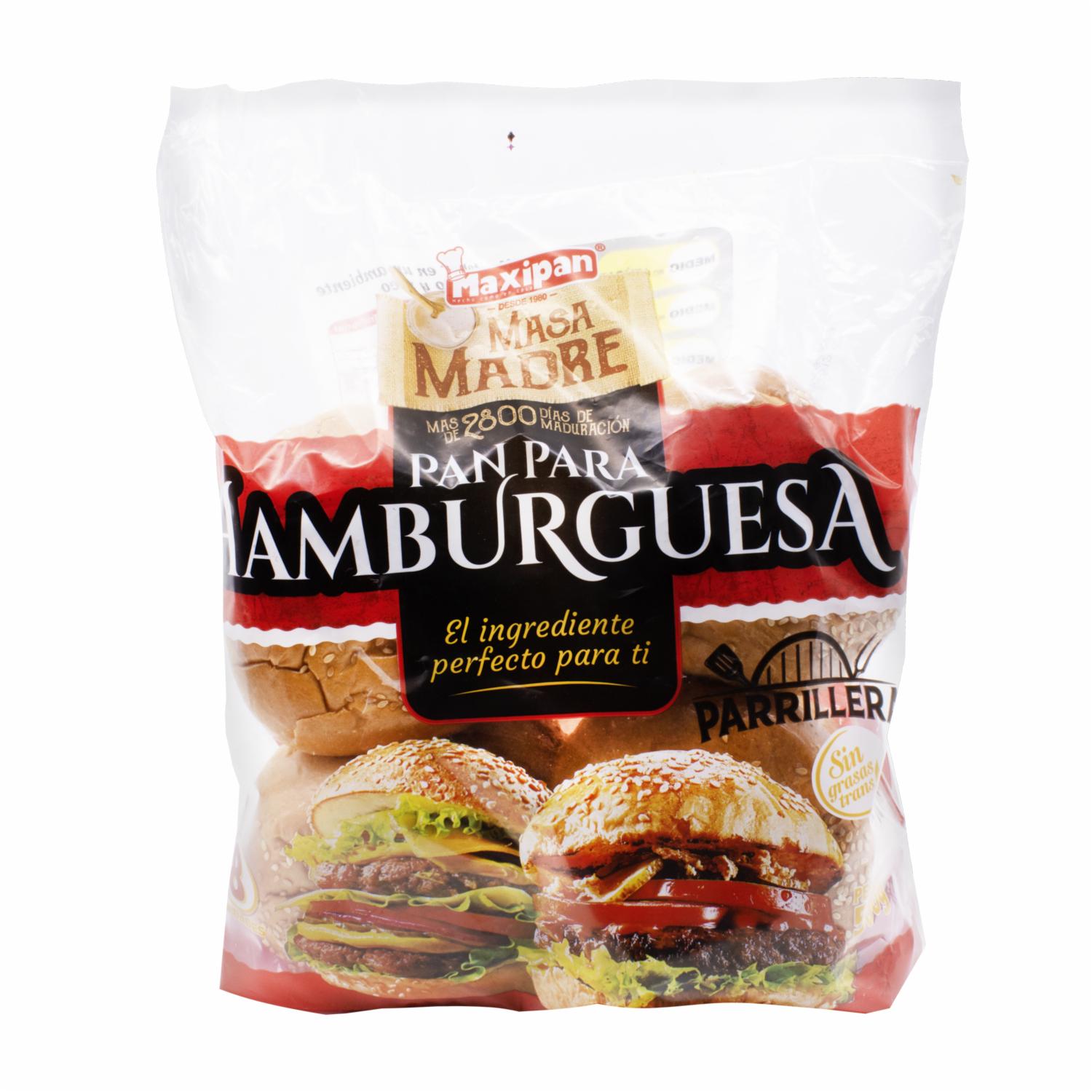 Pan Hamburguesa MAXIPAN X 8 Uds - Supermaxi