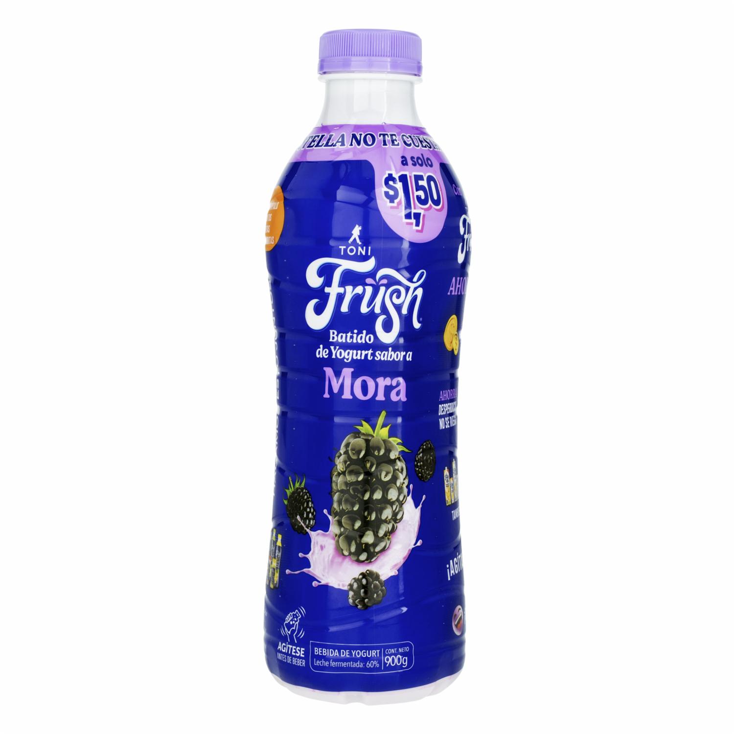 Yogurt Batido Sabor Mora Frush TONI 900 G - Supermaxi