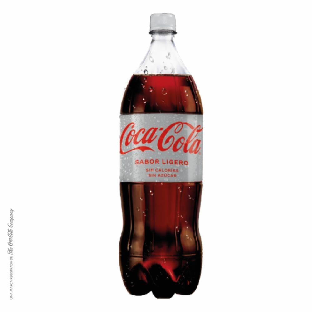 Bebida Gaseosa Sabor Ligero Sin Calorías Sin Azúcar COCA-COLA 2 L ...
