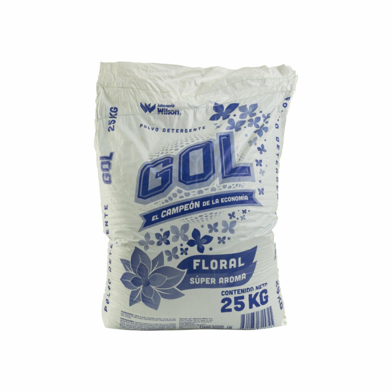 Detergente En Polvo Aroma Floral GOL 25 Kg - Supermaxi
