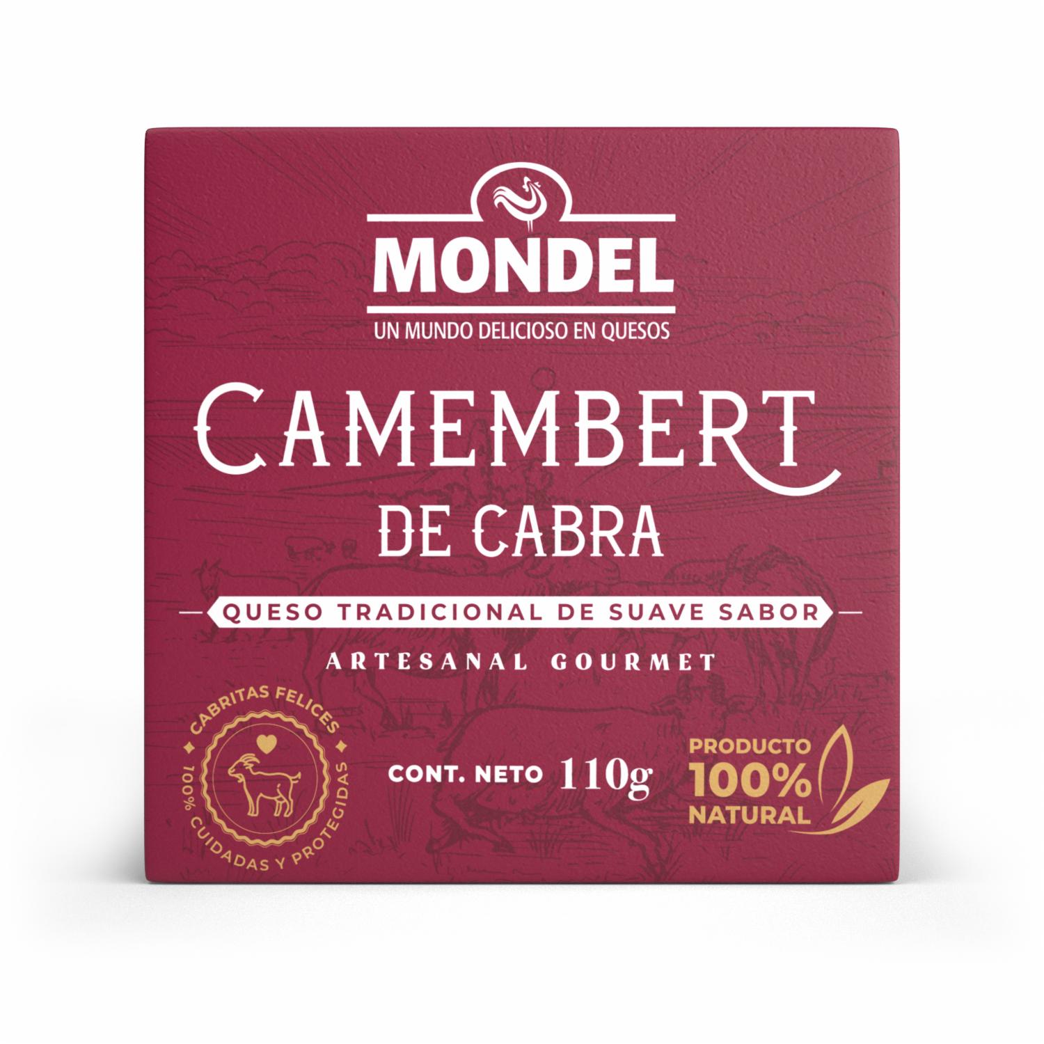 Queso Camembert De Cabra MONDEL 110 G - Supermaxi