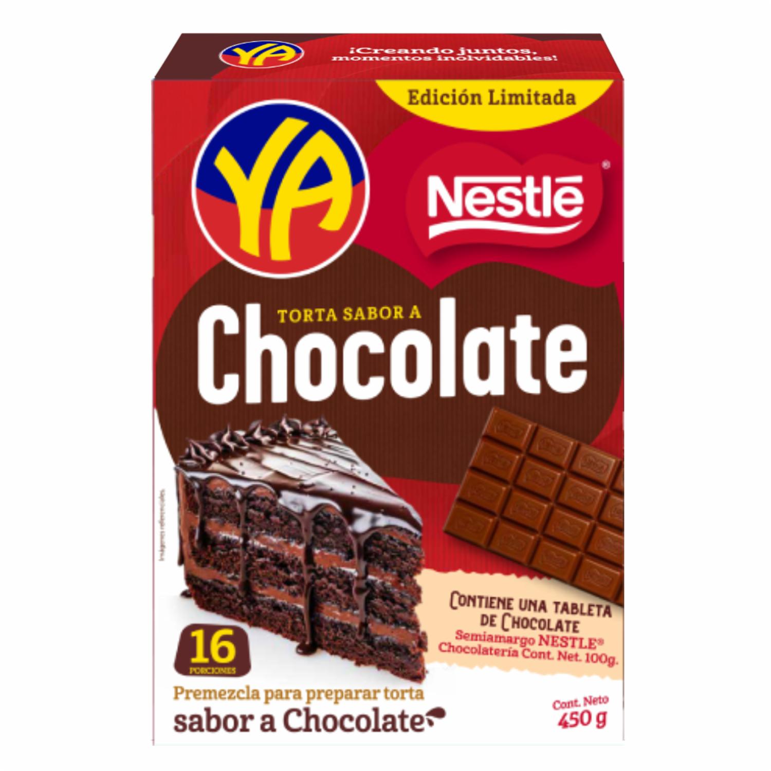 Torta De Chocolate Premezcla YA 450 G - Supermaxi