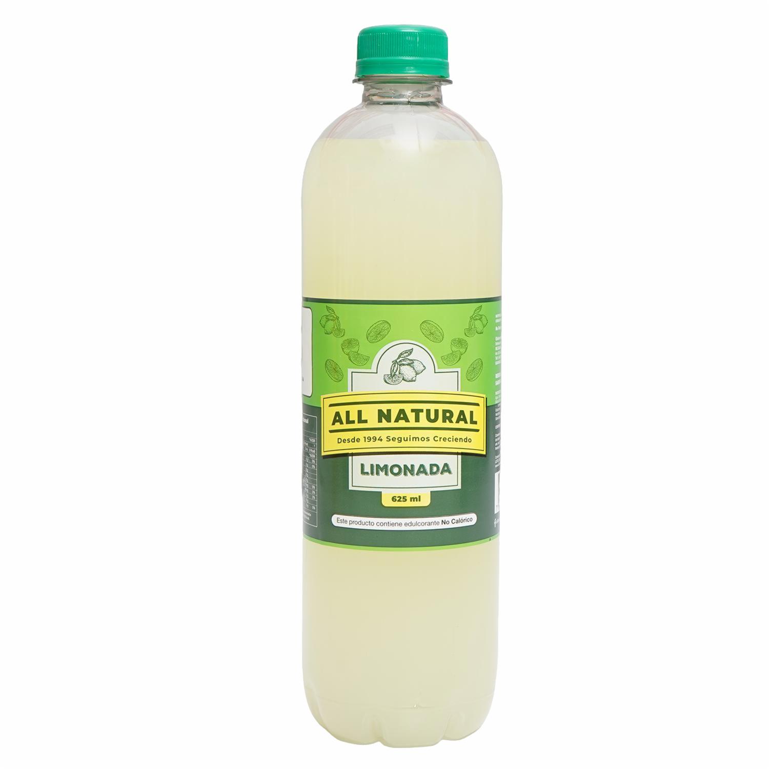 Limonada Clásica Embotellada ALL NATURAL 625 Ml - Supermaxi