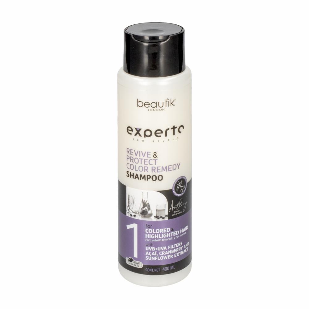Shampoo Para Cabello Revive Y Protección Color BEAUTÌK LONDON 400 Ml ...