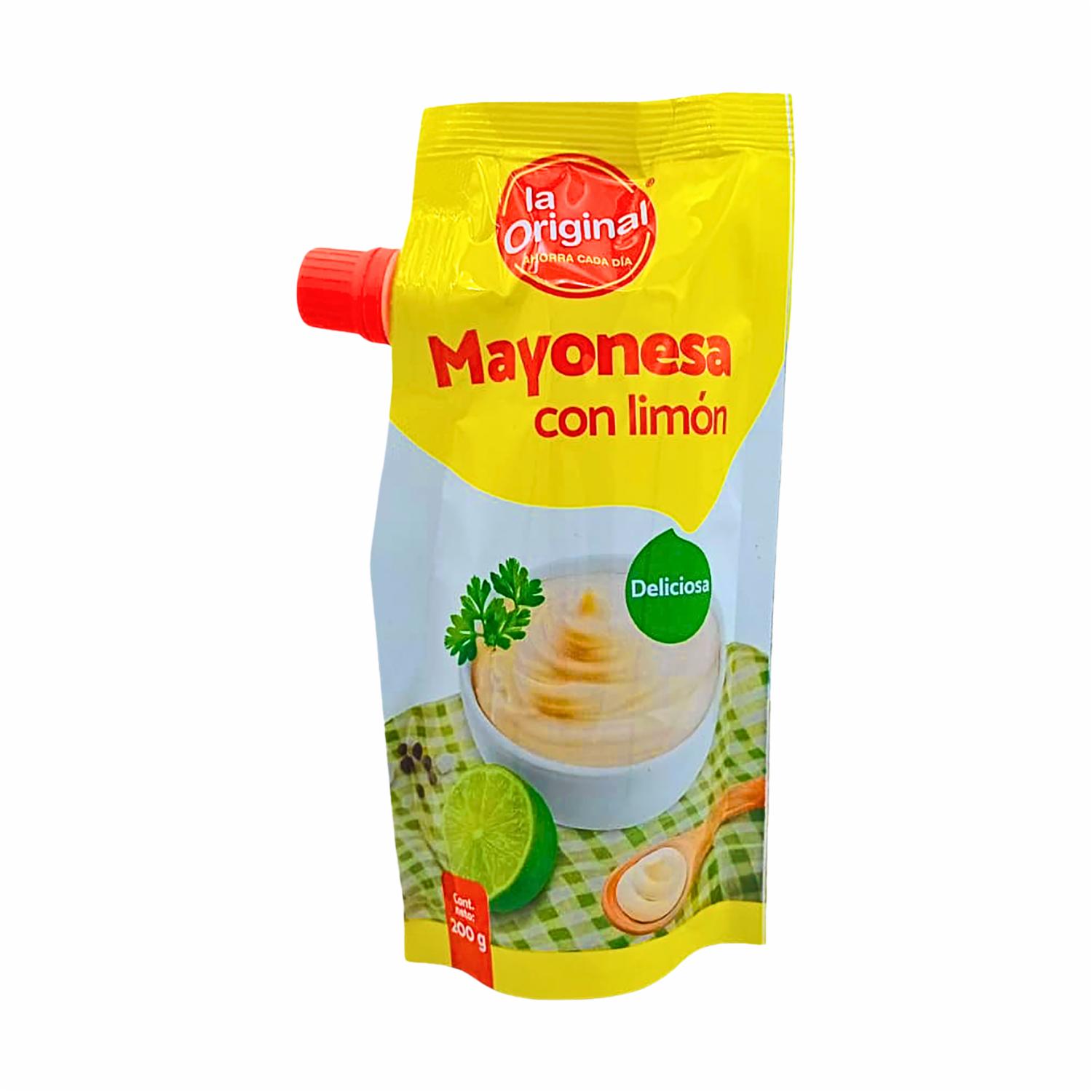 Mayonesa Con Limón LA ORIGINAL 200 G - Supermaxi