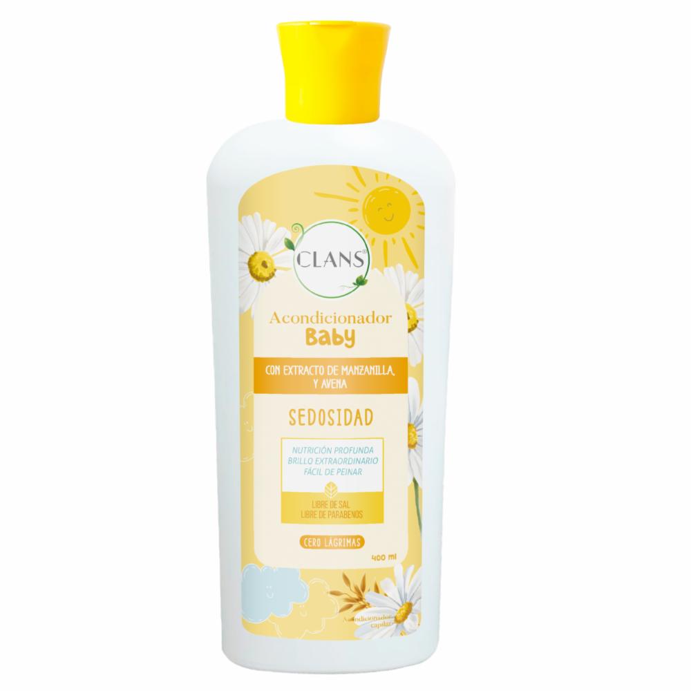 Acondicionador De Cabello Baby CLANS 400 Ml - Supermaxi
