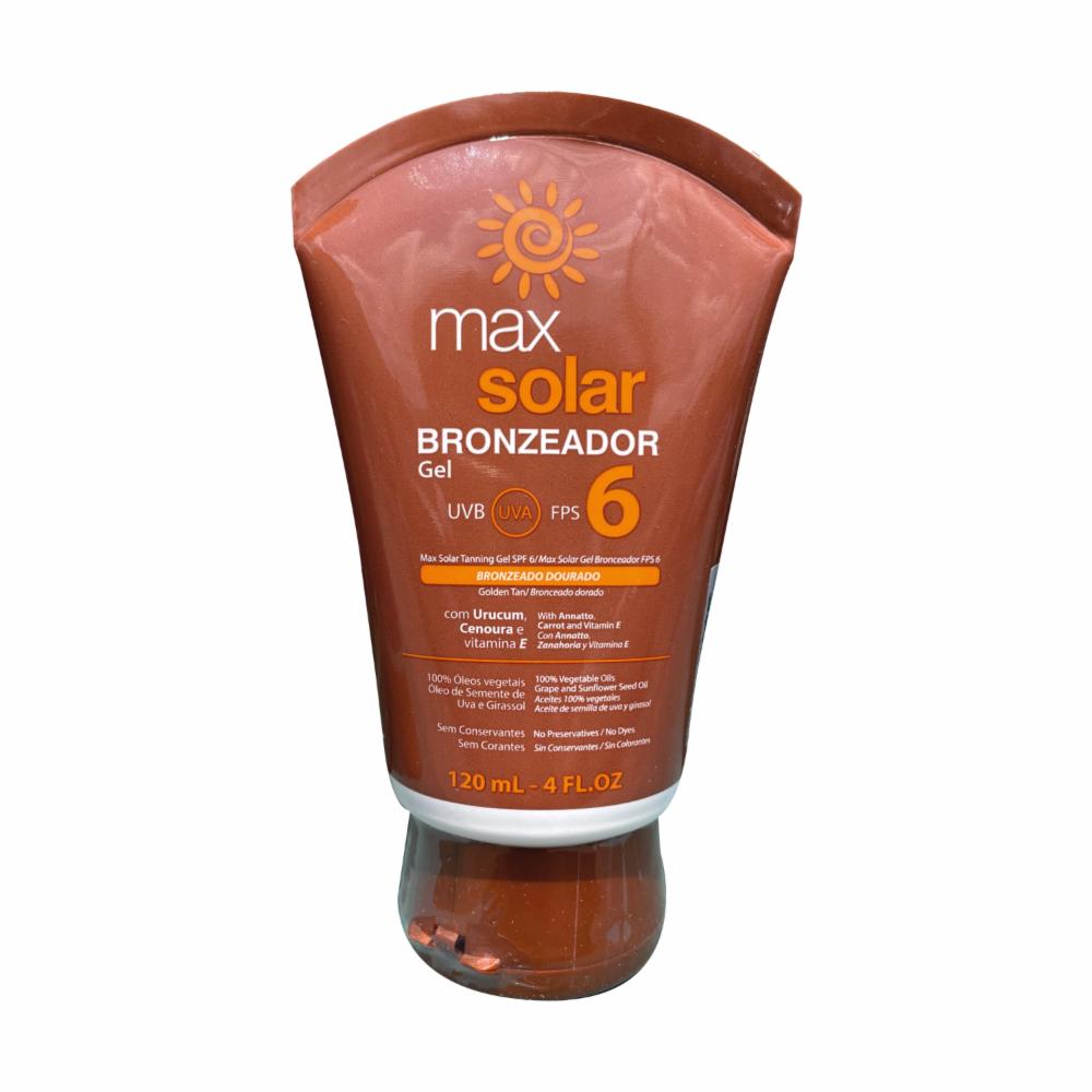Bronceador Solar Con Vitamina E Spf6 MAX 120 Ml - Supermaxi