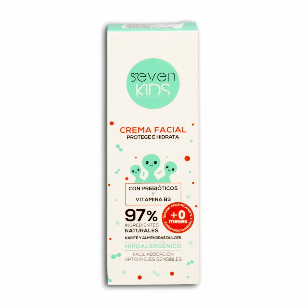Crema Facial Con Prebióticos Y Vitaminas SEVEN KIDS 50 Ml - Supermaxi