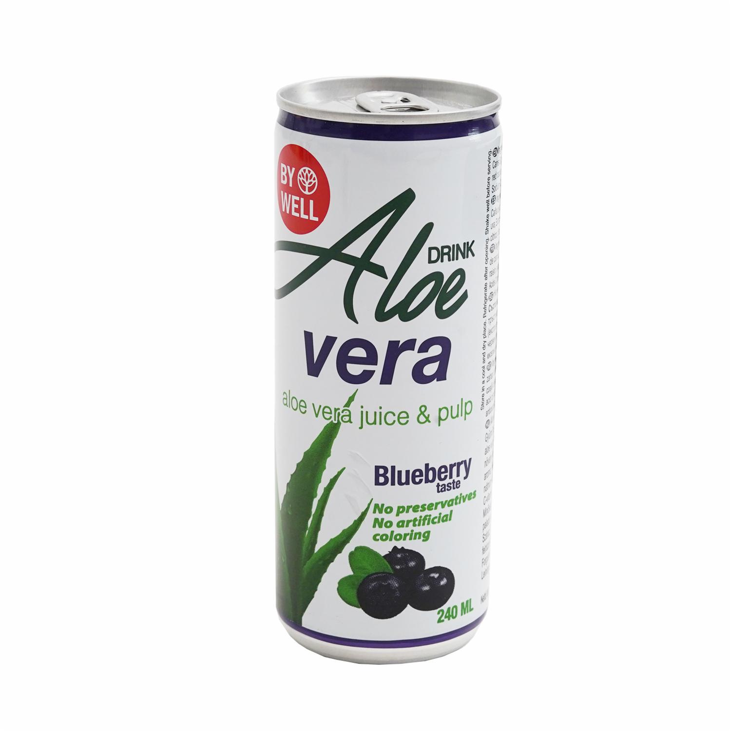 Bebida De Aloe Vera Blueberry BY WELL 240 Ml - Supermaxi