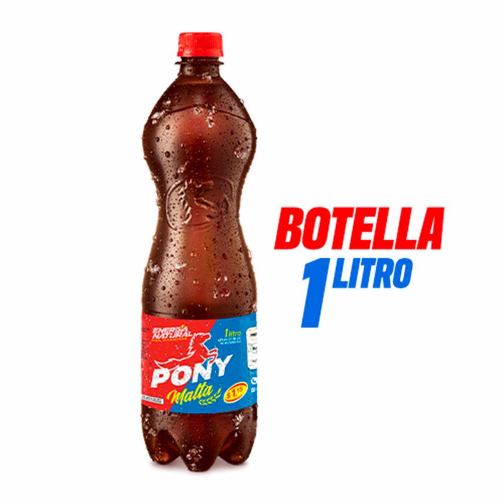 Bebida De Malta Energía Natural PONY MALTA 1000 Ml - Supermaxi