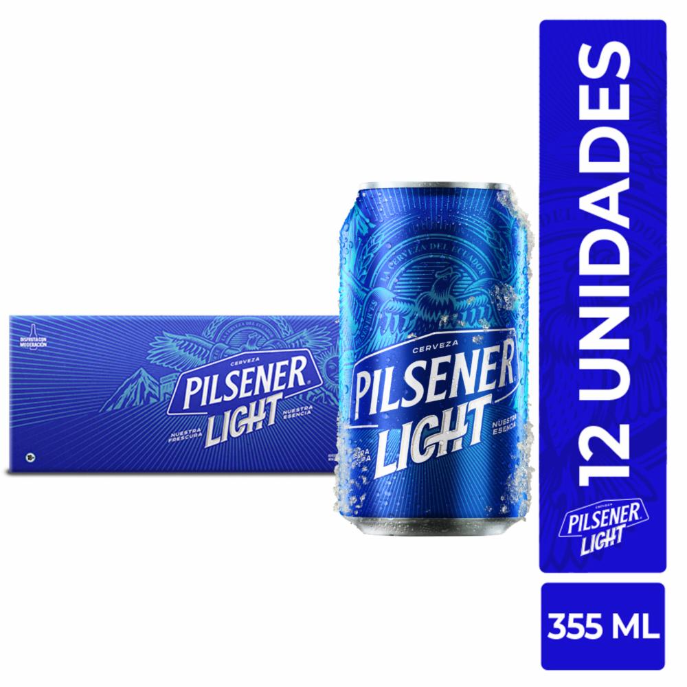 Cerveza Light PILSENER 12 X 355 ML - Supermaxi