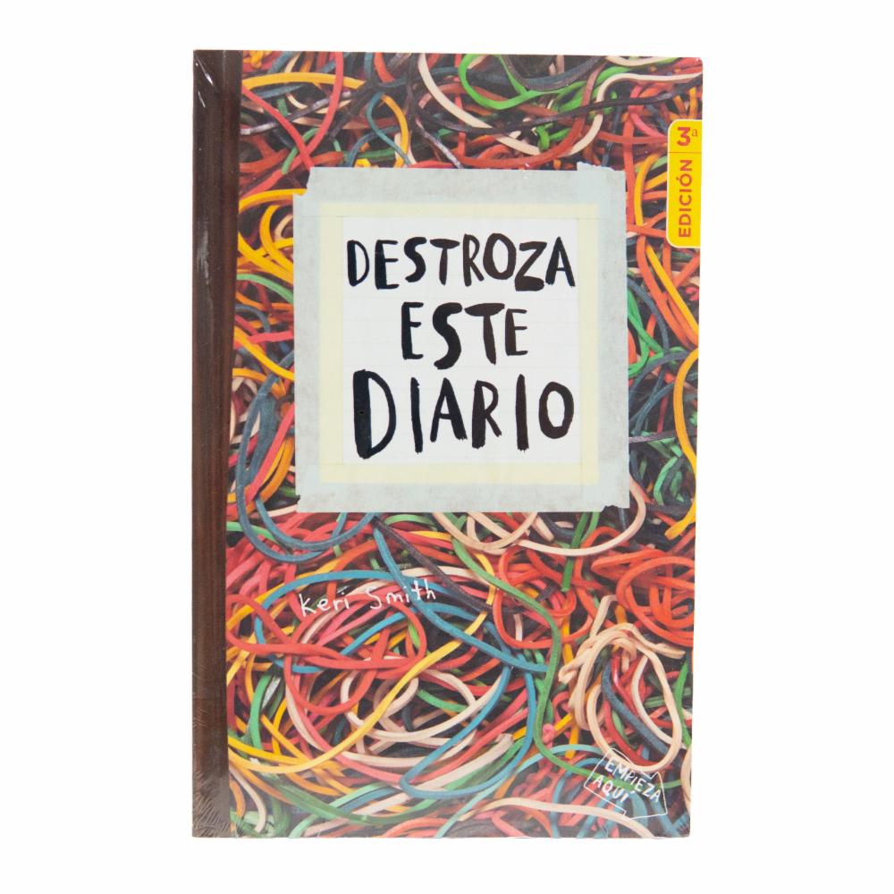 Libro Destroza Este Diario 3ra Edición PAIDÓS 185 Páginas - Supermaxi