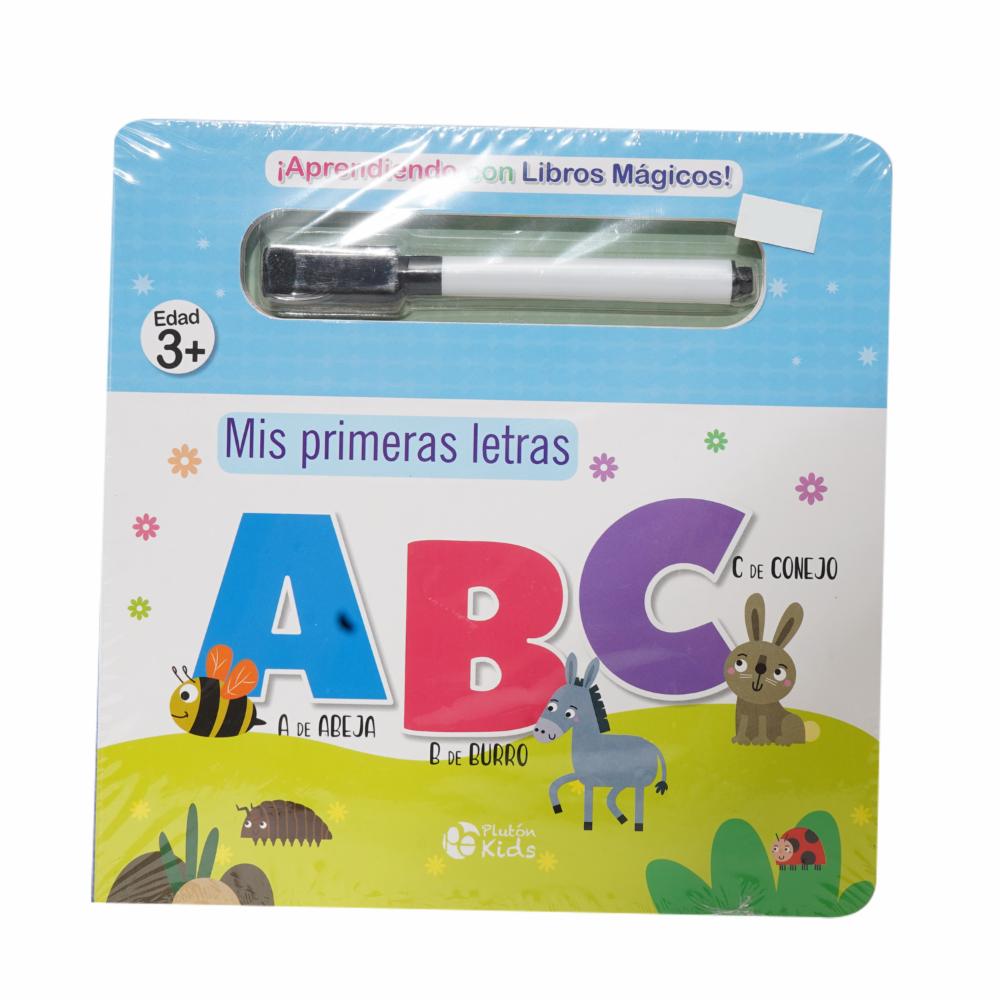 Libro Mis Primeras Letras Libro Magico PLUTÓN 8 Páginas - Supermaxi