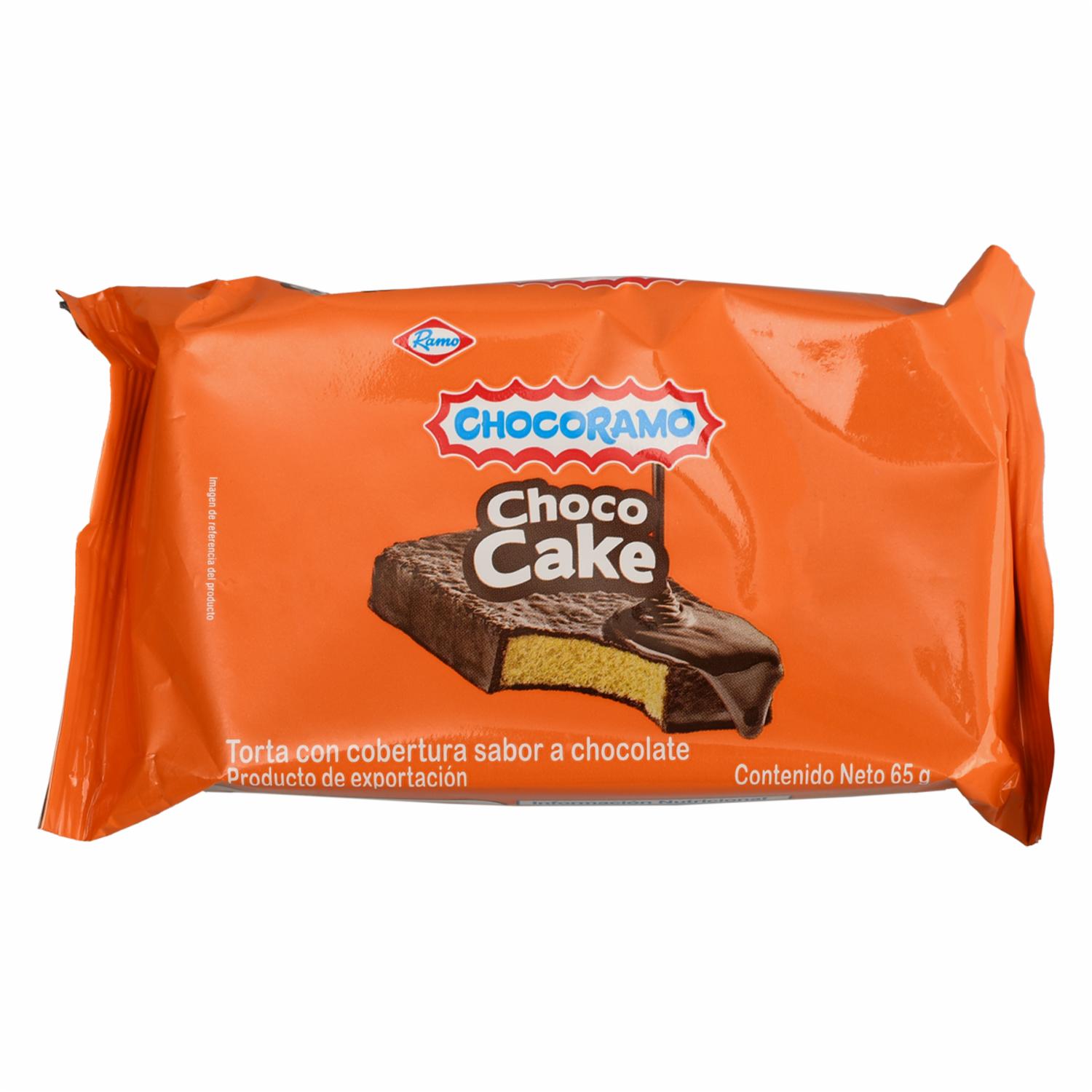 Torta De Vainilla Con Cobertura Sabor A Chocolate Choco Cake CHOCORAMO ...