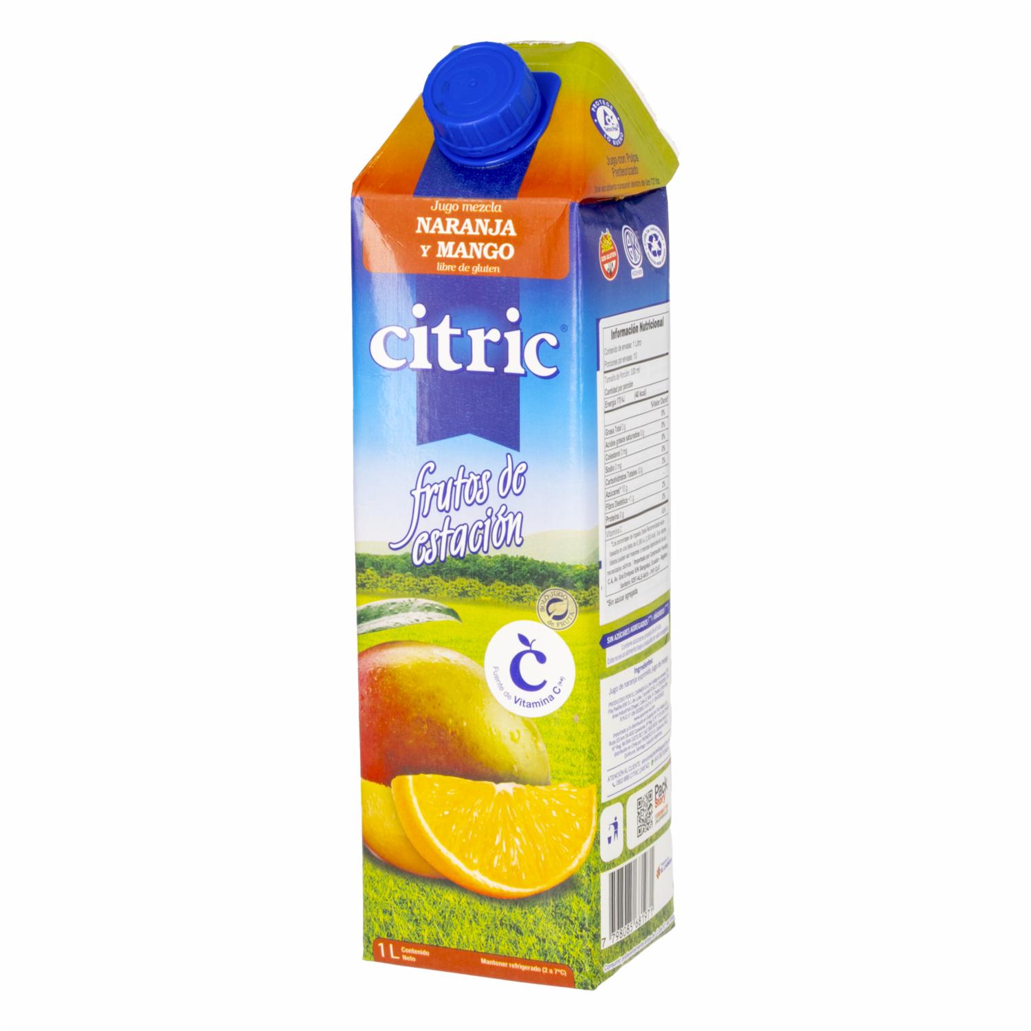 Jugo De Naranja Y Mango CITRIC 1000 Ml - Supermaxi