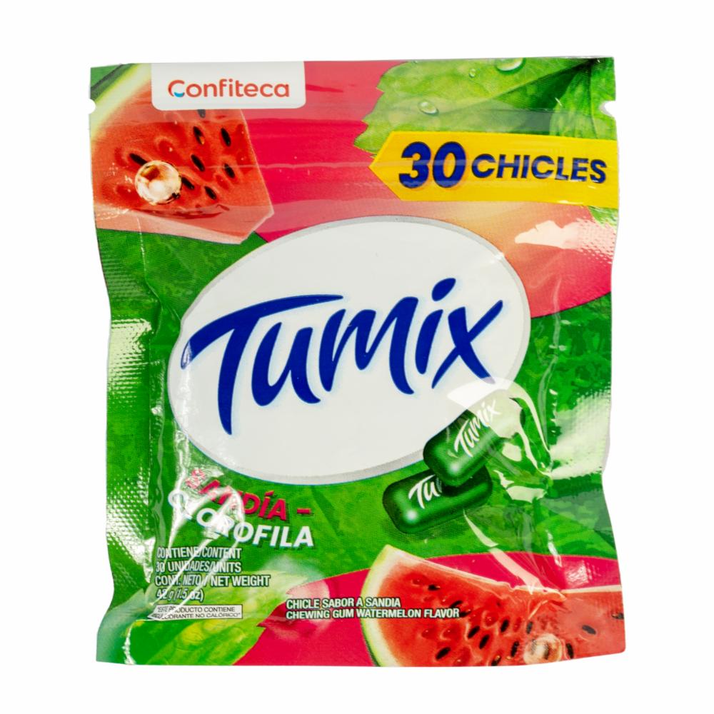 Chicle Value Clorofila Sabor A Sandia TUMIX 42 G - Supermaxi