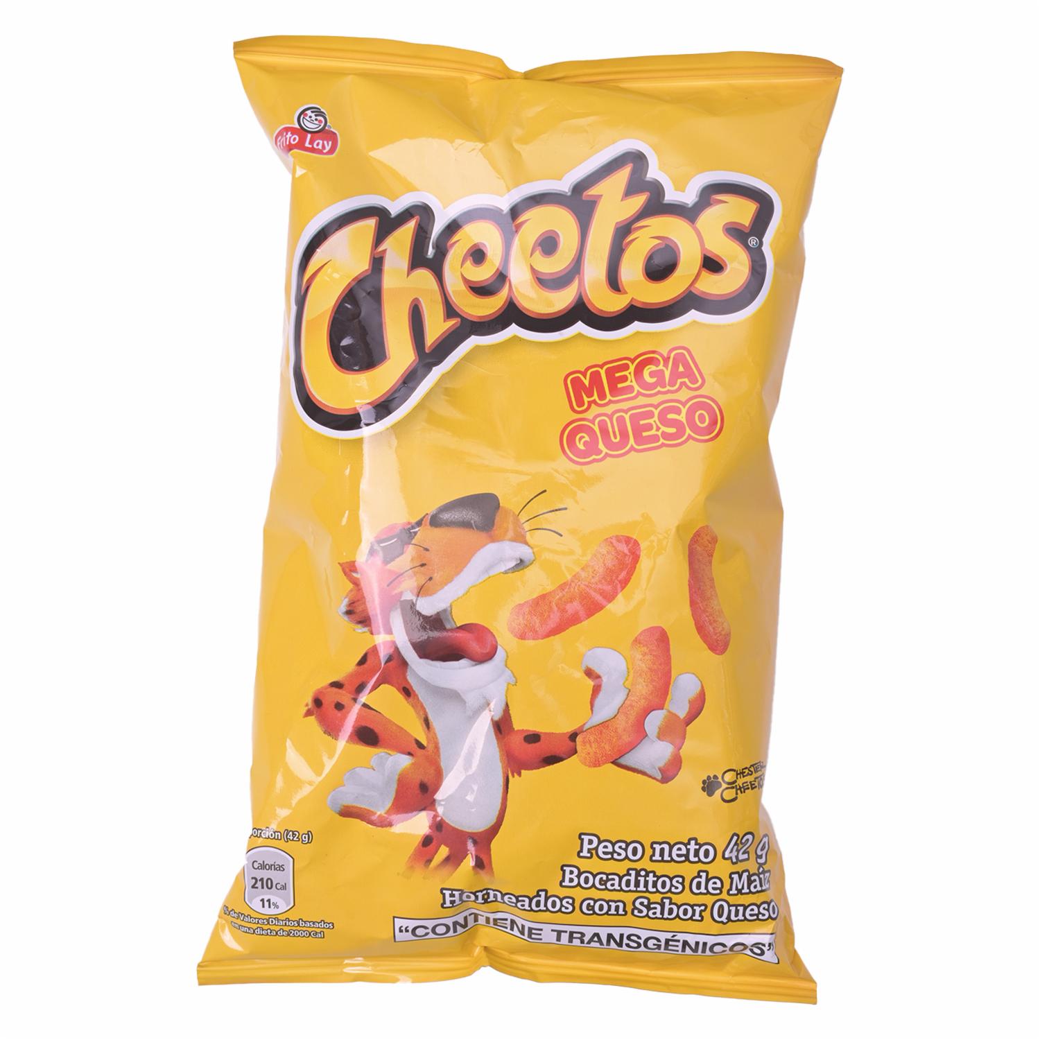 Bocaditos De Maíz Sabor Mega Queso CHEETOS 42 G - Supermaxi
