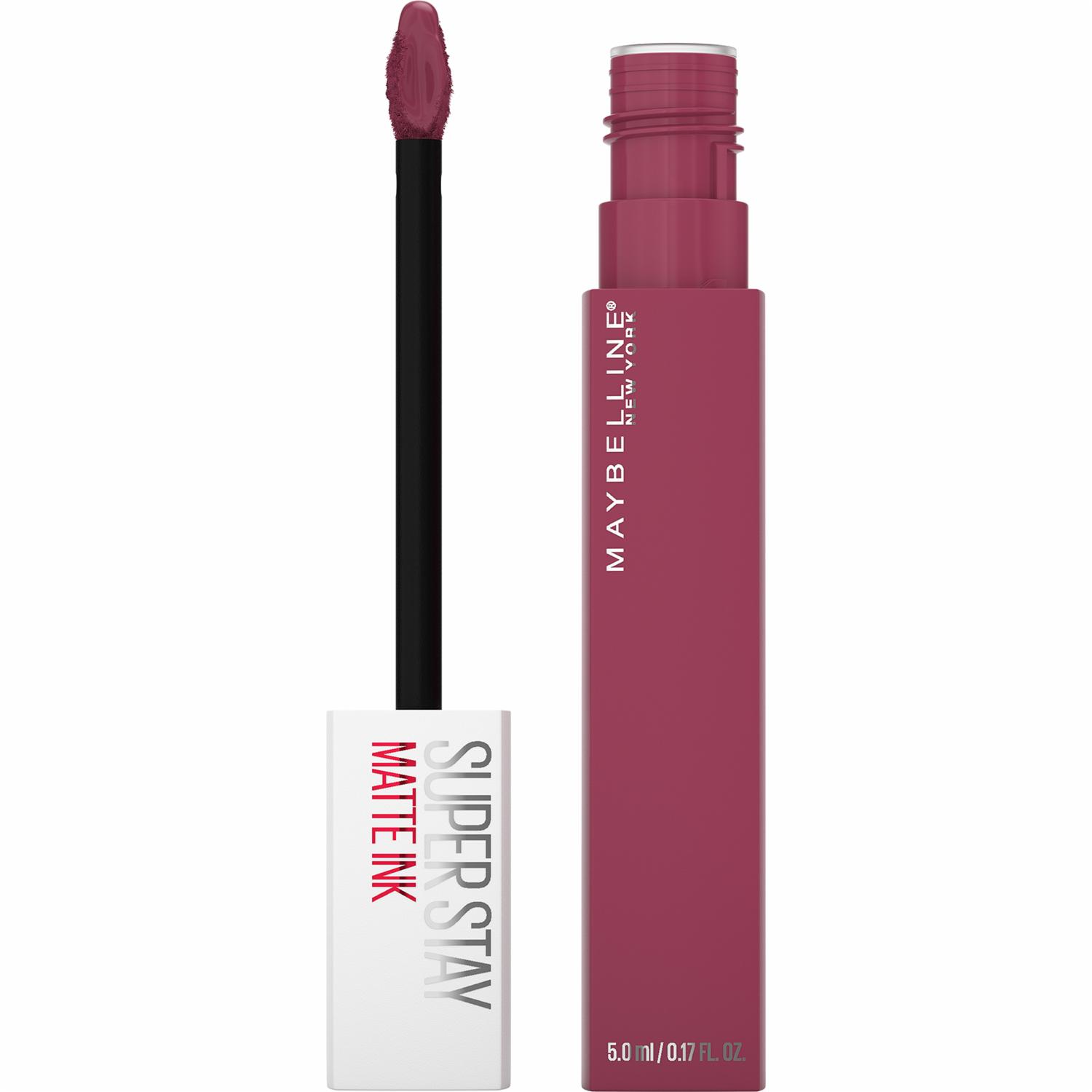 Labial Líquido Super Stay Matte Ink Tono 155 Savant MAYBELLINE NEW YORK ...