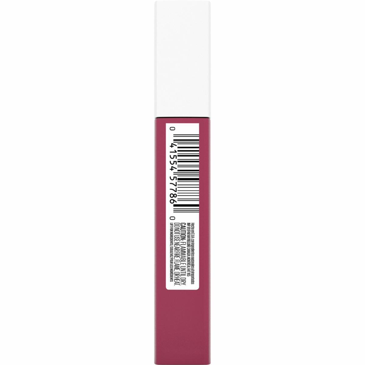 Labial Líquido Super Stay Matte Ink Tono 155 Savant MAYBELLINE NEW YORK ...