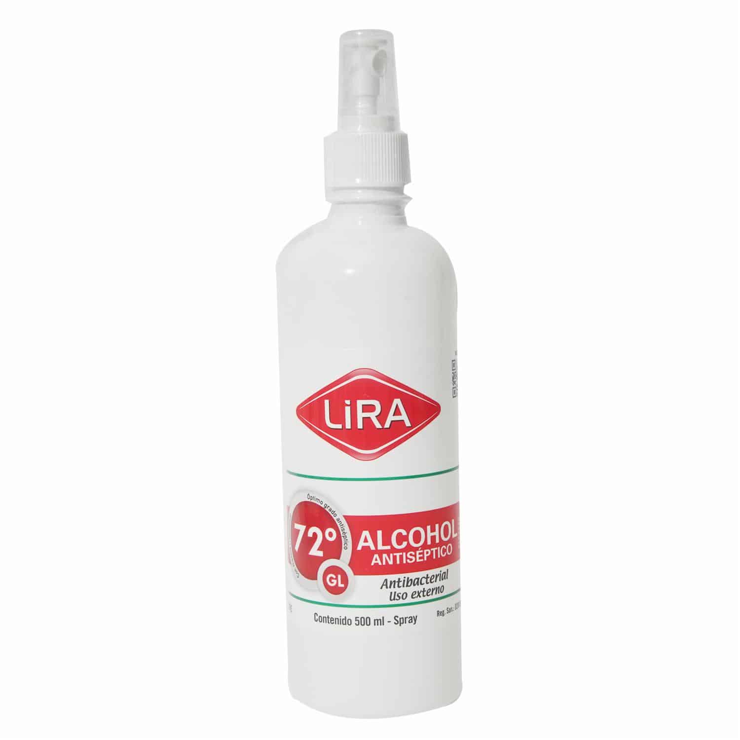 Alcohol En Spray LIRA 500 Ml - Supermaxi