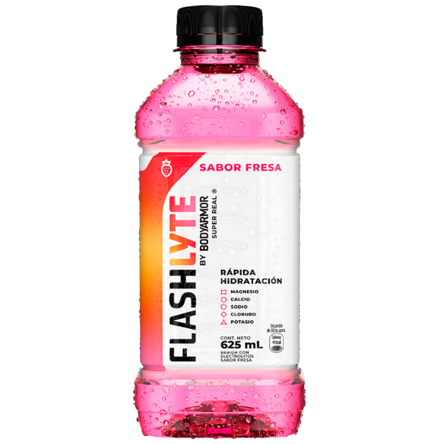 Bebida Hidratante Suero Sabor A Fresa FLASHLYTE 625 Ml - Supermaxi